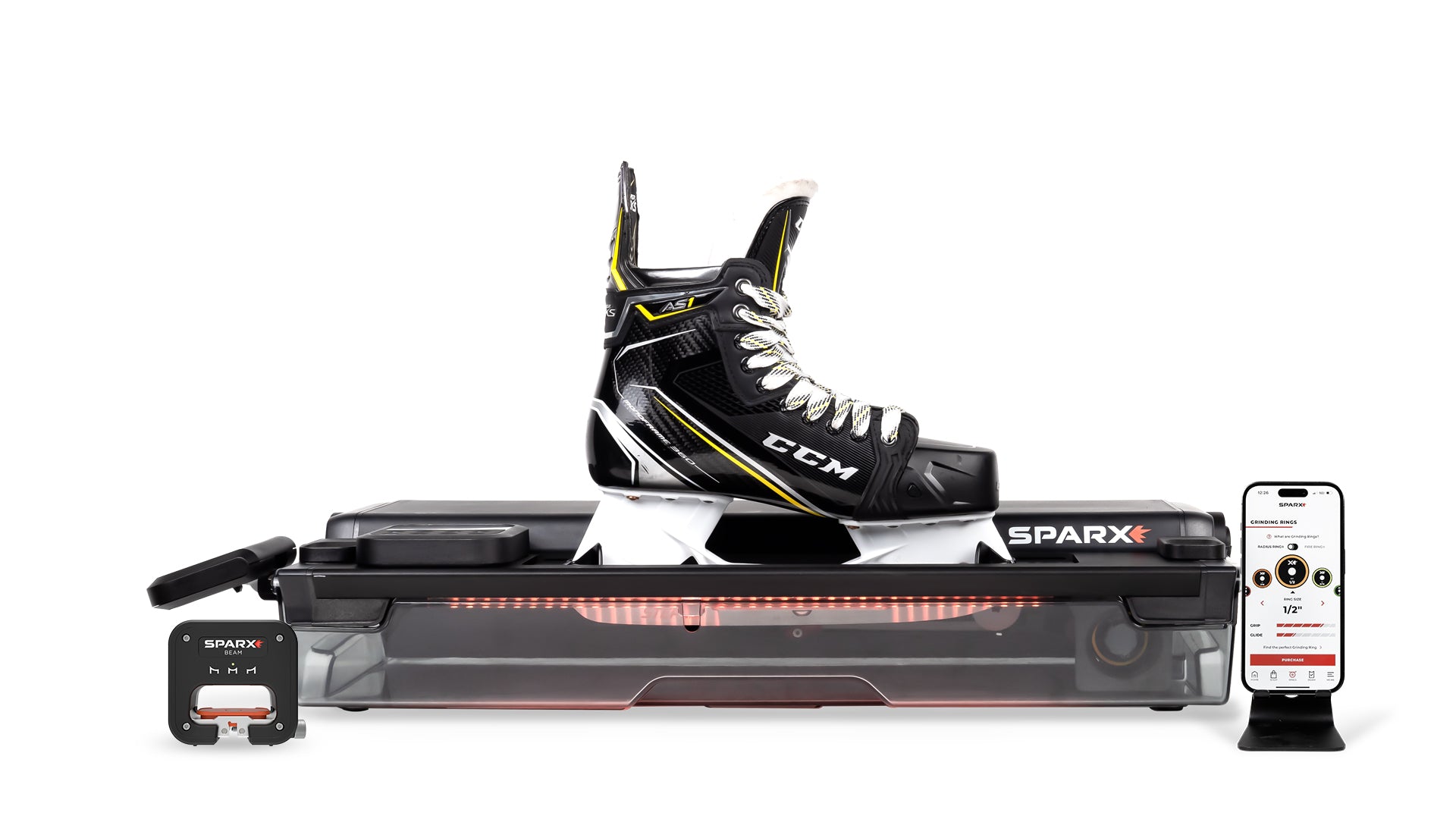 The Future of Skate Sharpening Is Here – Sparx Hockey