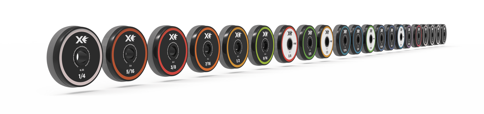 Grinding Rings for Sparx Hockey Skate Sharpeners