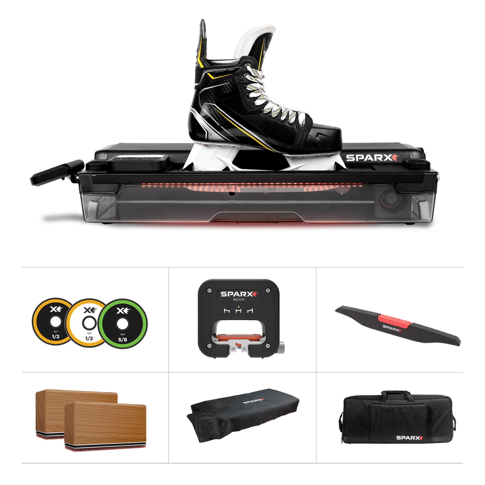 Sparx Hockey Skate Sharpener Bundles | Bundle & Save