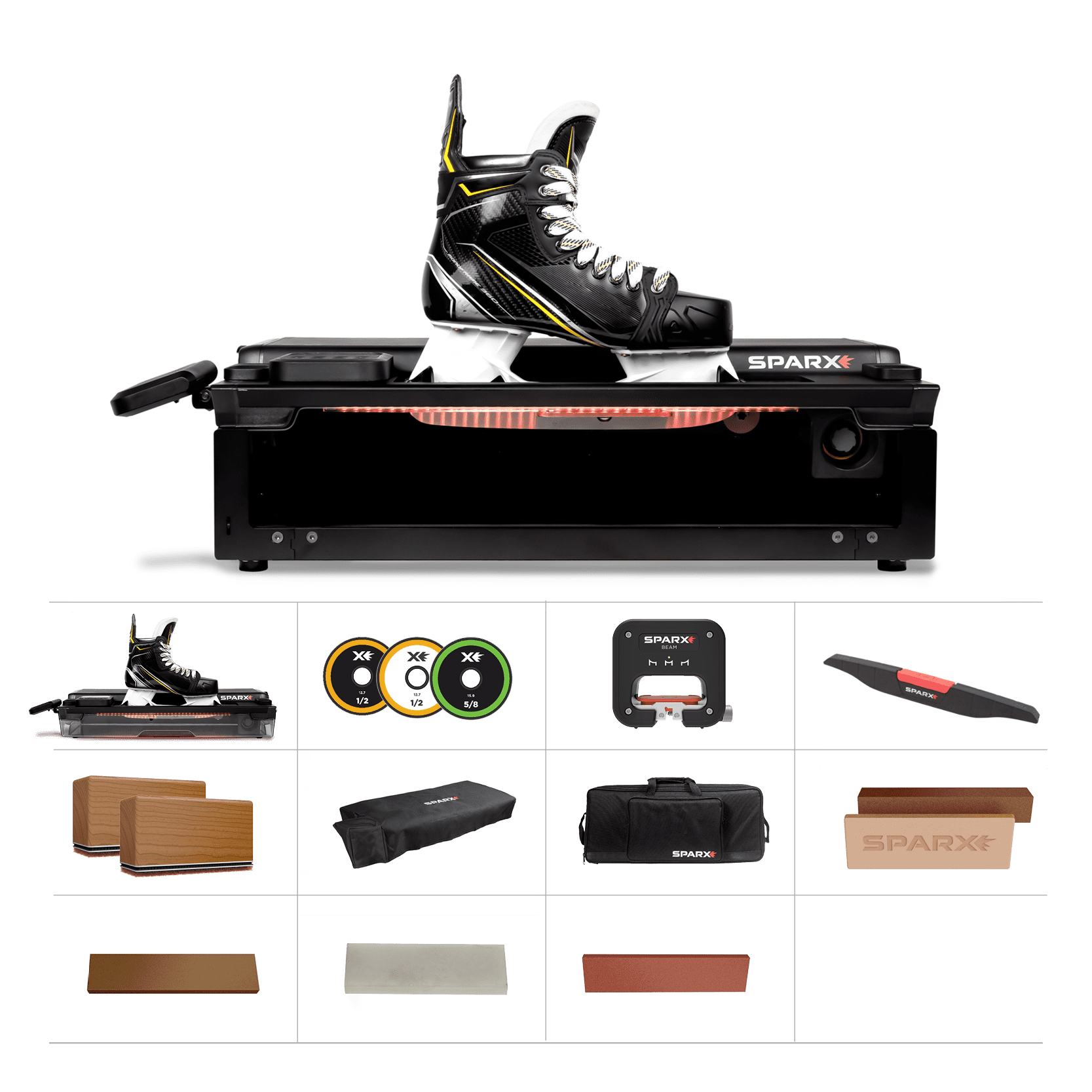 Sparx Hockey Skate Sharpener Bundles | Bundle & Save